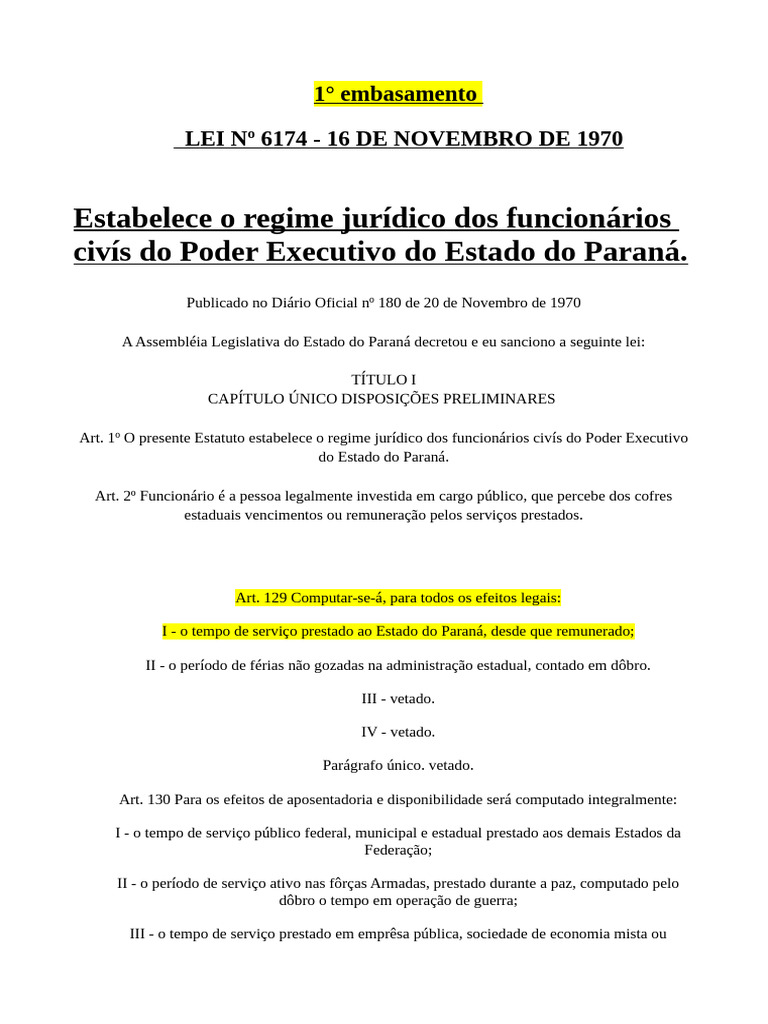 Embasamento para Propositura de Ação | PDF | Polícia | Emenda ...
