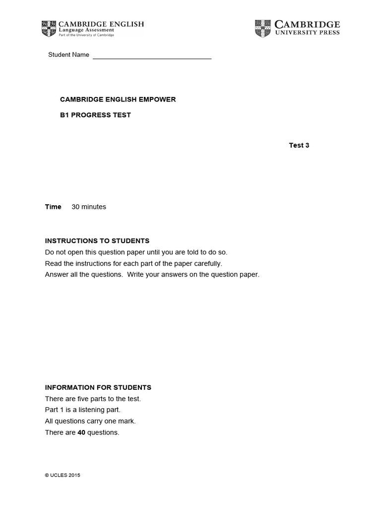 Unit 3 Progress Test | PDF | Loans | Banks Unit 3 Progress Test | PDF | Loans | Banks