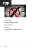 Sba Sample - Csec Math | PDF | Questionnaire | Chart