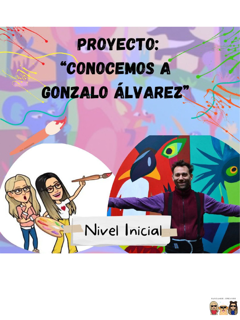 Proyecto Educativo: Gonzalo Álvarez | PDF | Pinturas | Educación de la ...