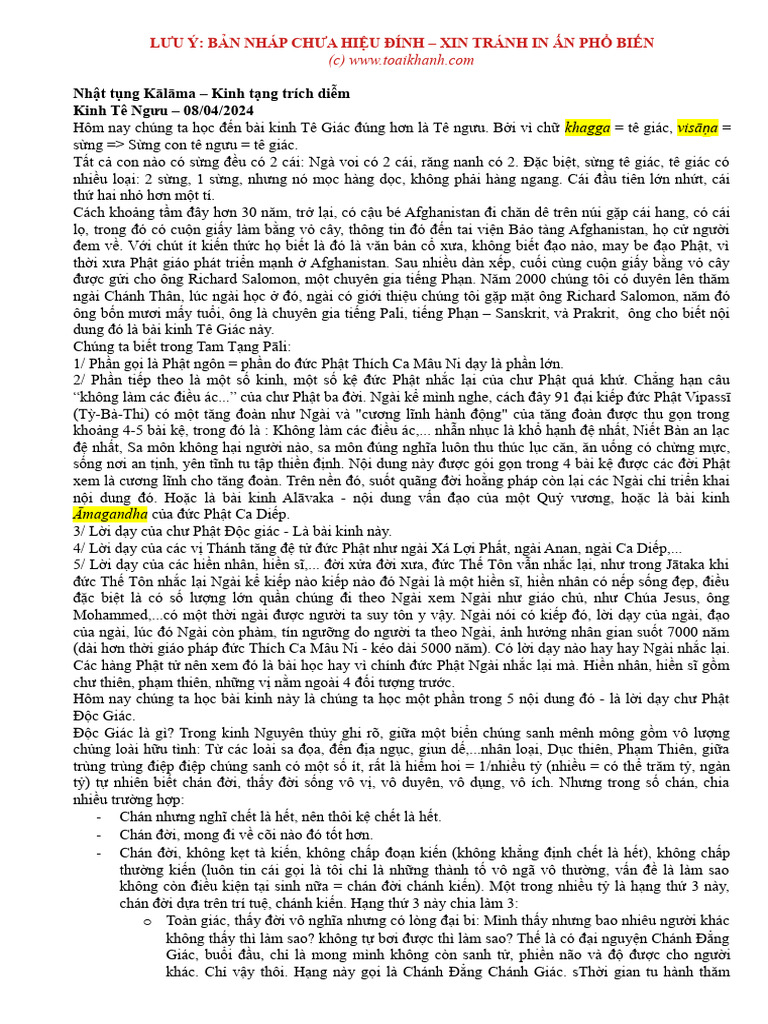 20240408.kinh Tê Ngưu | PDF