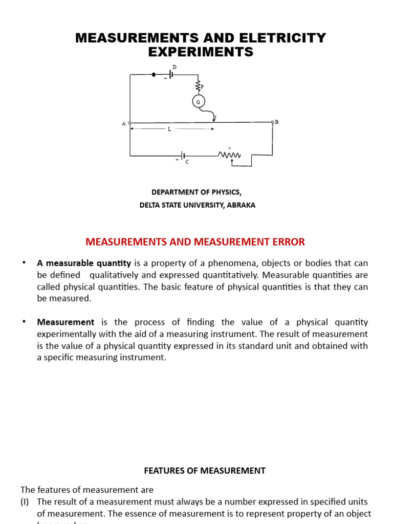 Introduction To Phy113 | PDF | Observational Error | Measurement