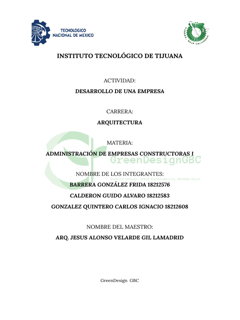 Proyecto Admin III DEFINITIVO | PDF | Sustentabilidad | Diseño