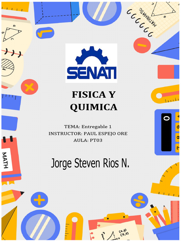 Entregable Fyq | PDF