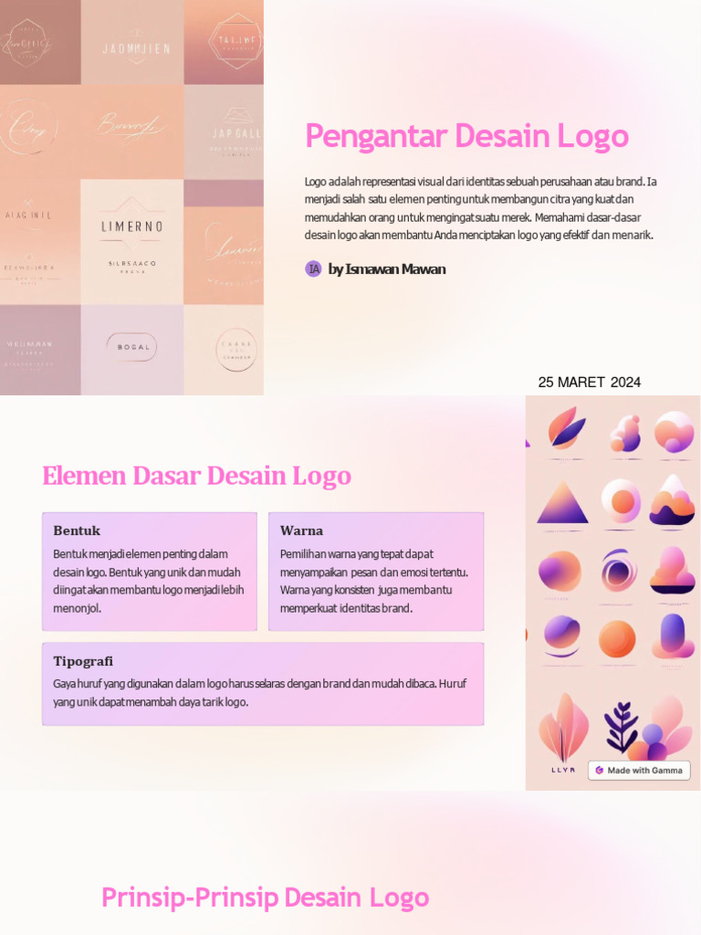 Panduan Desain Logo Efektif | PDF | Seni