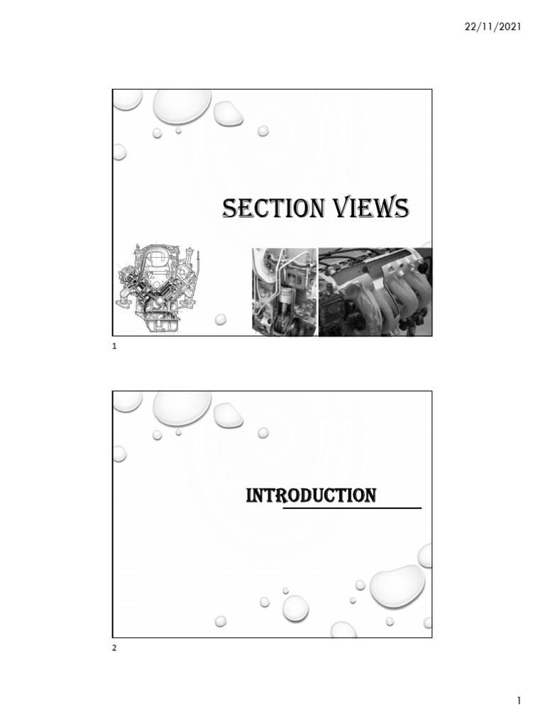 Sectional view | PDF | Geometry