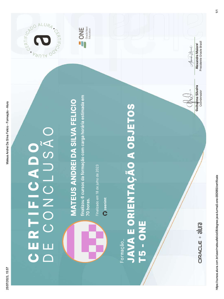 Java E Orientacao A Objetos Alura Pdf