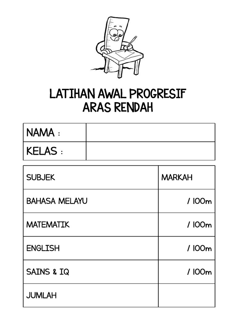 Progresif (Aras Rendah) | Download Free PDF | Graphite | Writing Implements