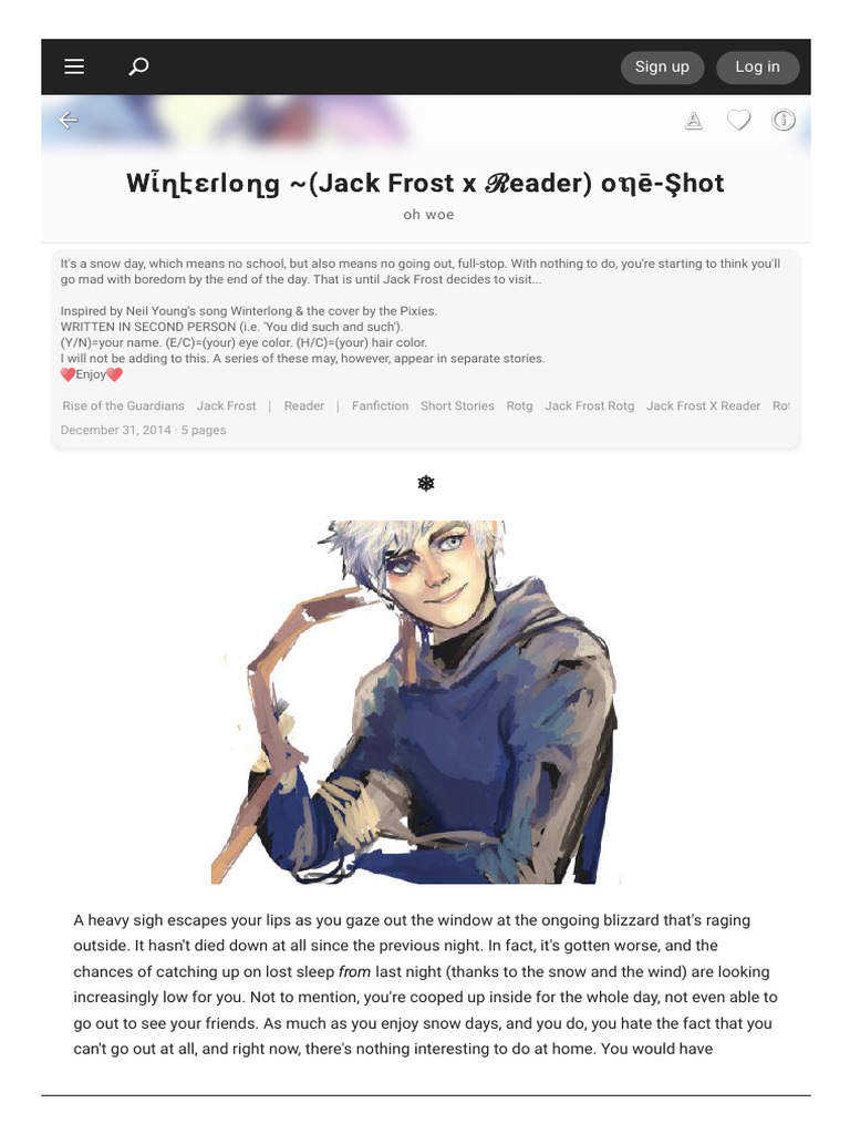 Jack Frost's Snow Day Adventure | PDF | Home & Garden