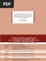 List of Police Ranks in India | PDF | Inspector | Positions Of Authority