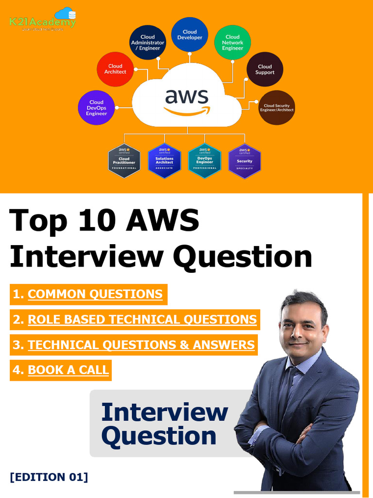 Top 10 AWS Interview Questions Guide | PDF | Cloud Computing | Amazon ...