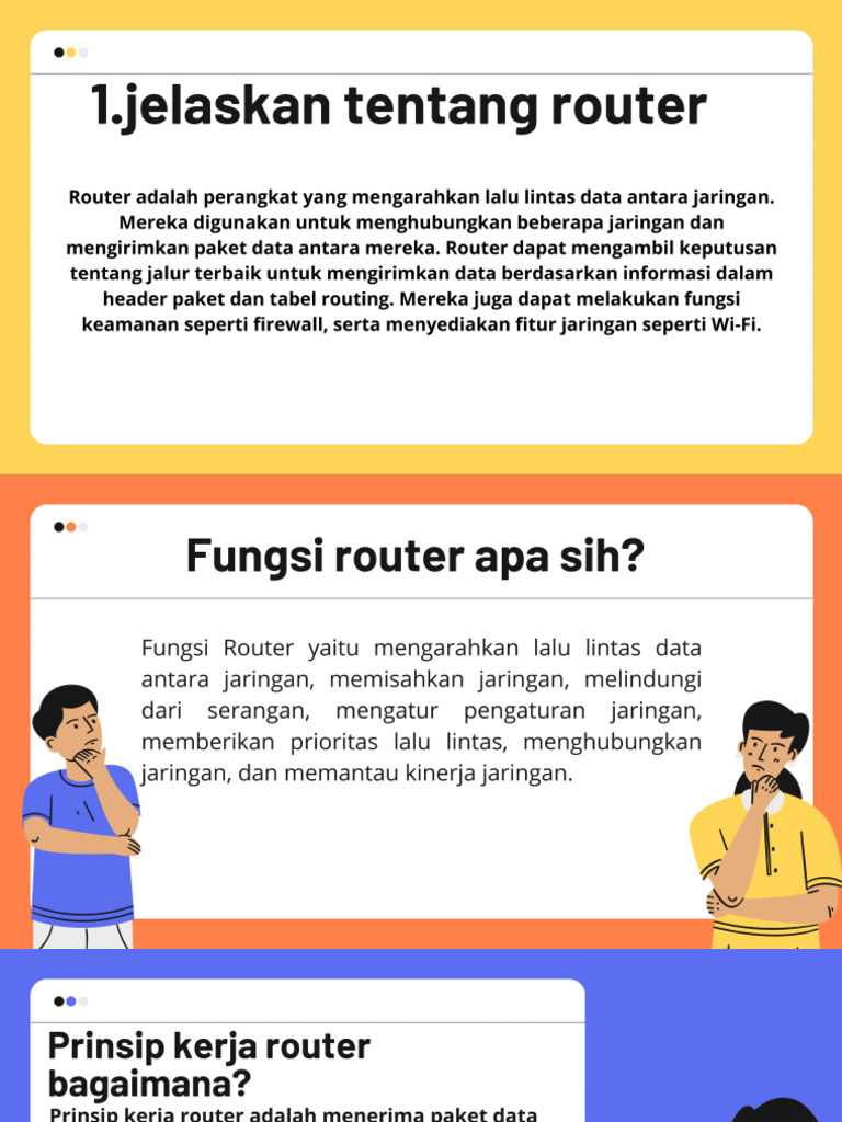 Presentasi Tentang Router | PDF