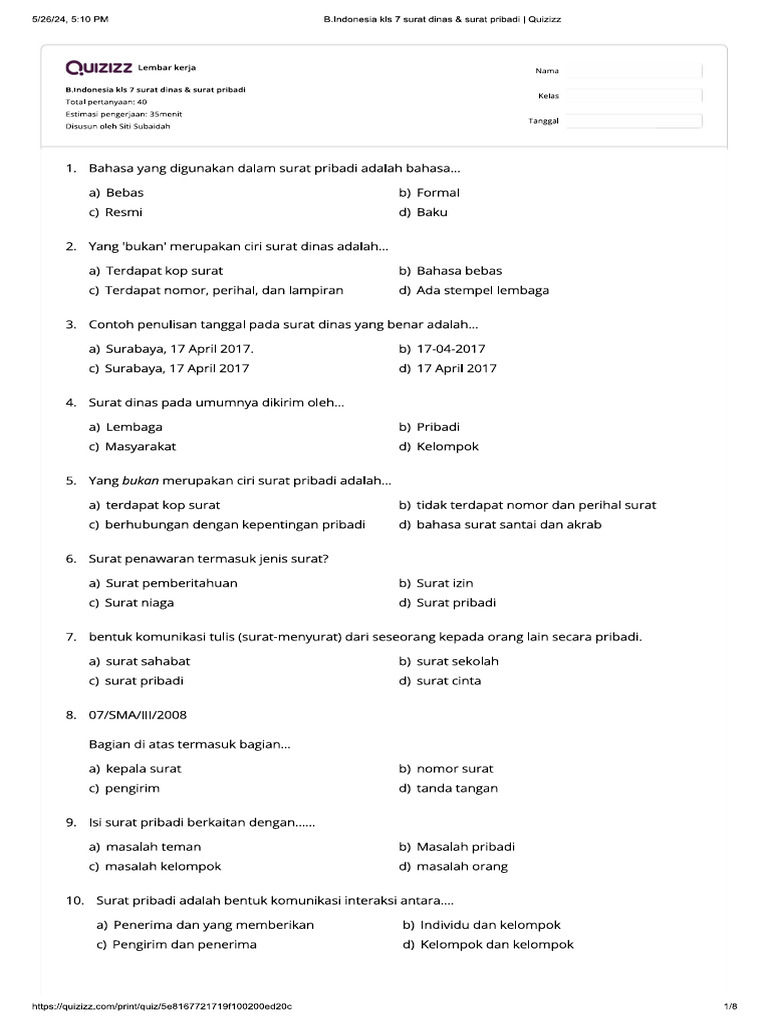 Bi Surat | PDF