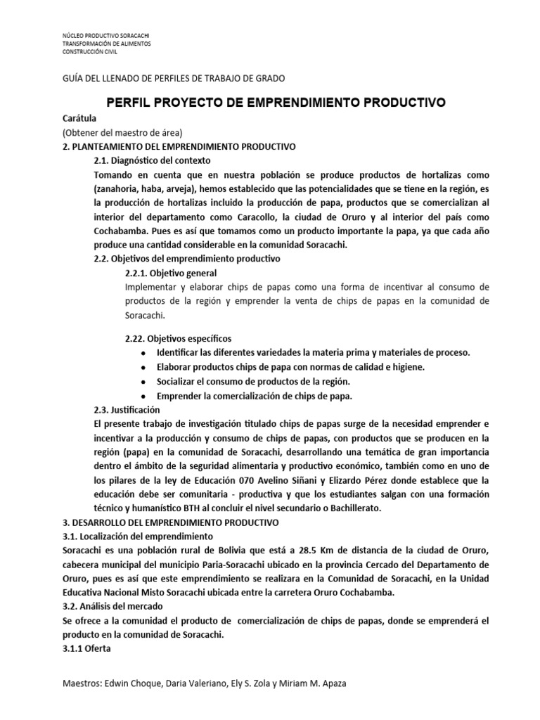 Guíade Trabajo de Grado PEP, PI, PLC y PSSC 24-2 | PDF | Business | Iniciativa empresarial