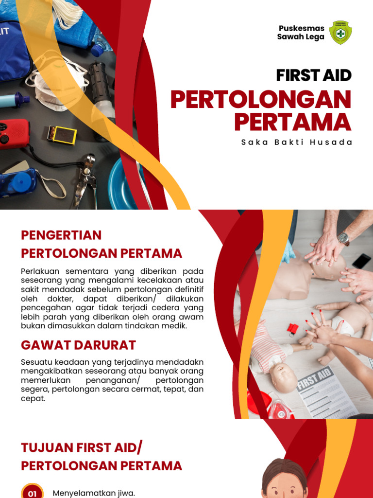 Pertolongan Pertama - SBH (PKM Sawah Lega) | PDF