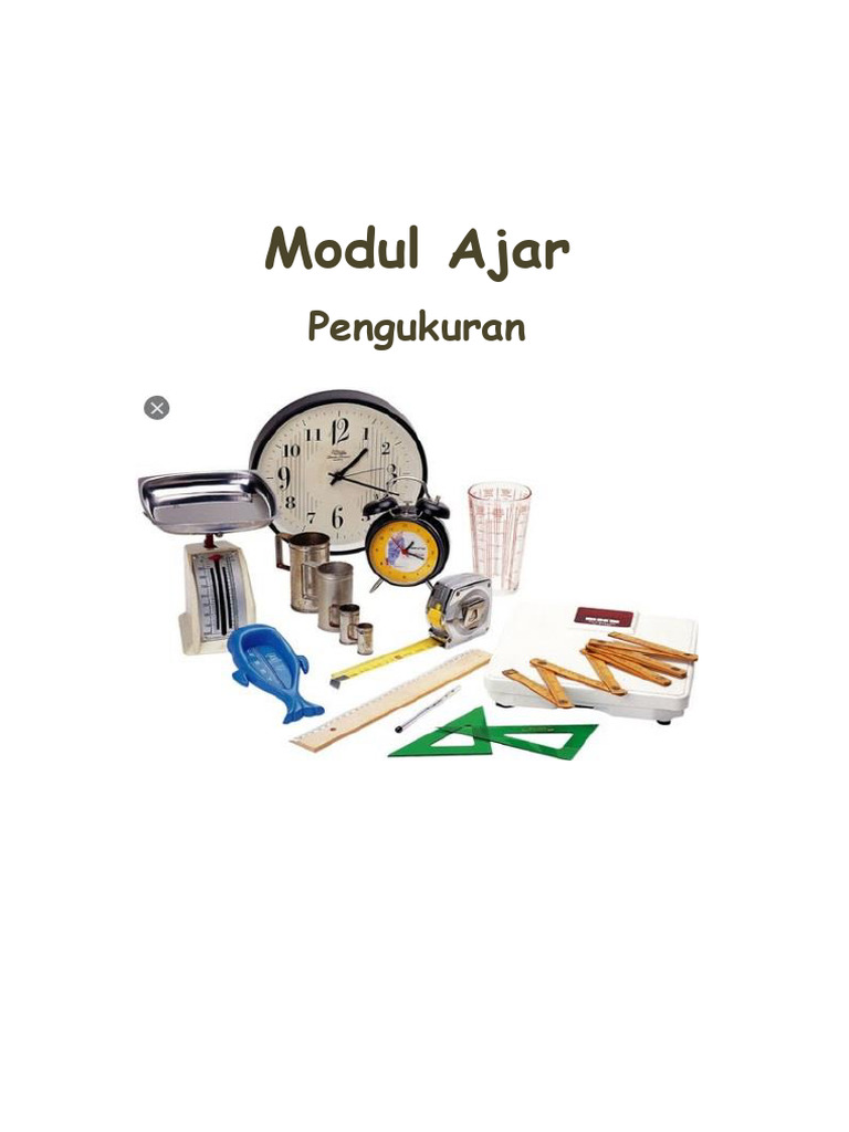 Modul Ajar Fisika Fase E Materi Pengukuran | PDF