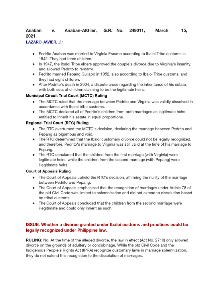 Sharia Case 3 | PDF | Marriage | Divorce