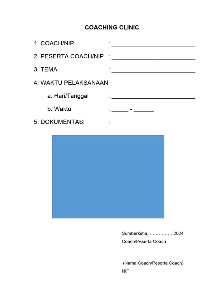 Form Coaching Clinic | PDF