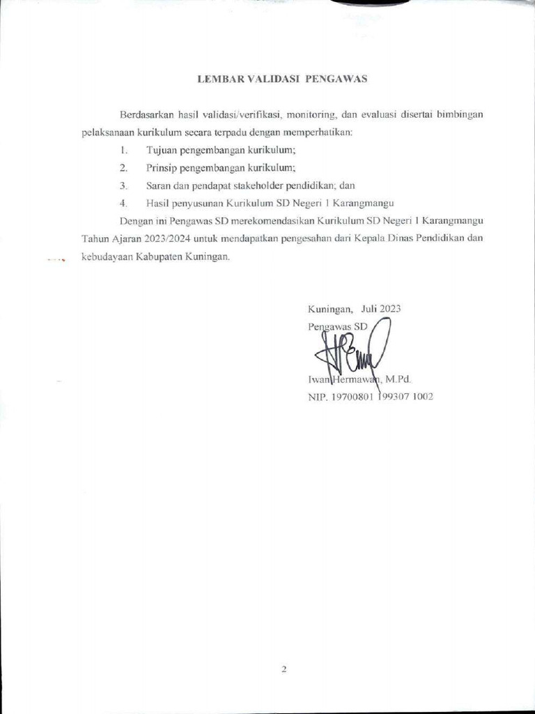 Kosp SDN 1 Karangmangu Tahun 2023-2024 - Compress - Compressed | PDF