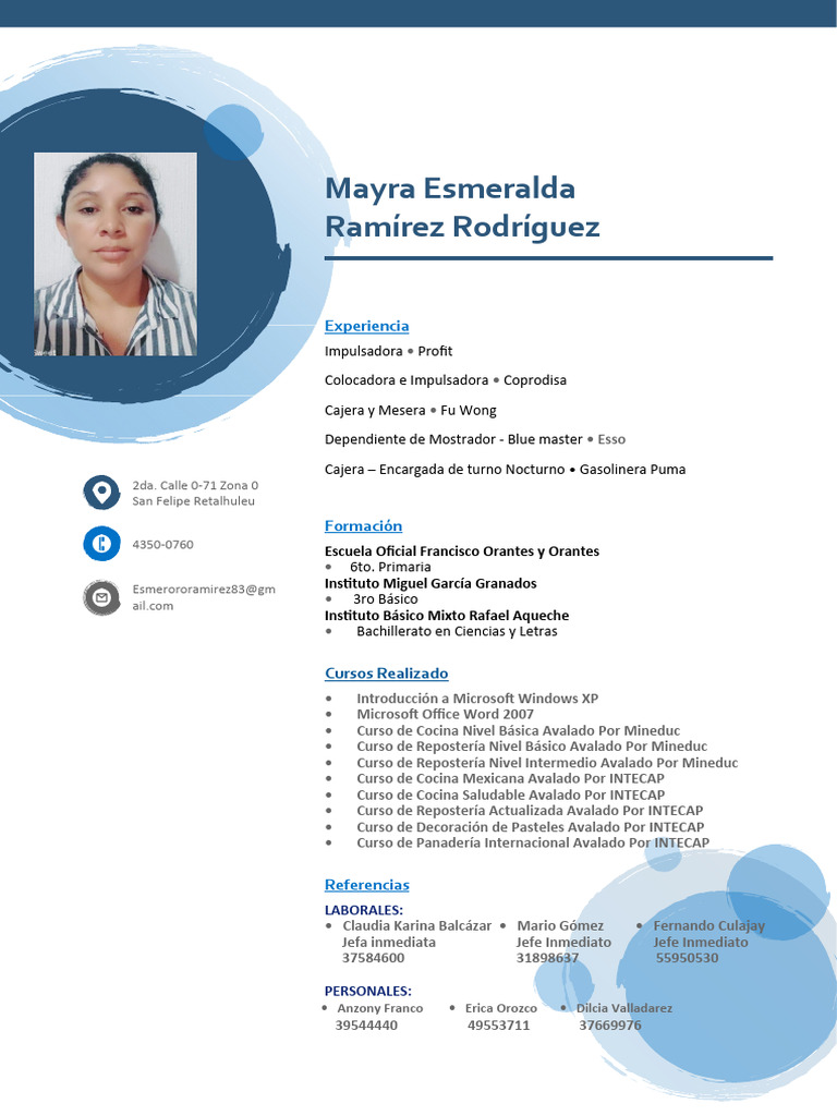 Mayra Esmeralda CV | PDF