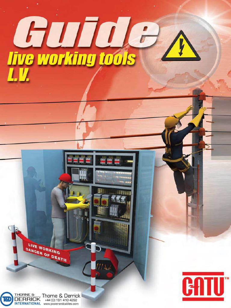Live Working Tools Insulated Tools IEC 60900 CATU Guide | PDF | Electrical Engineering | Electricity