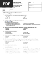 Soal PTS - STS Pendidikan Agama Islam Kelas 4 Semester 1 Kurikulum Merdeka T.A 2023-2024 | PDF
