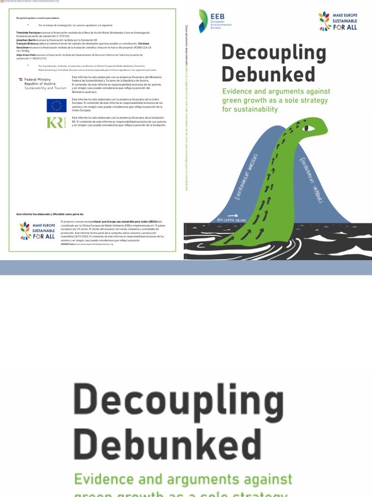 DECOUPLING DEBUNKED 2019 PARRIQUE - En.es | PDF | Producto Interno ...