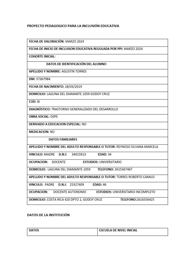 PPI Modelo. Sala de 5 Jardín de Infantes | Descargar gratis PDF ... PPI Modelo. Sala de 5 Jardín de Infantes | Descargar gratis PDF ...
