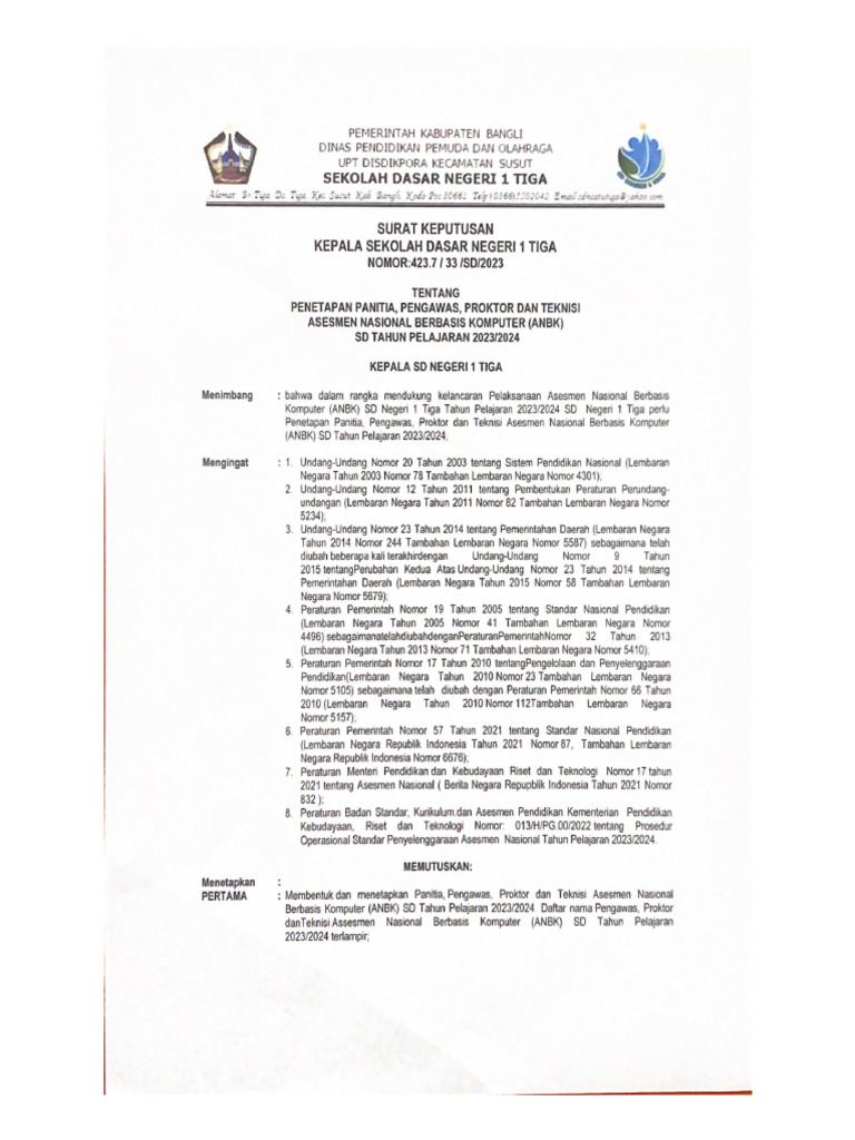 SK Anbk 20232024 | PDF