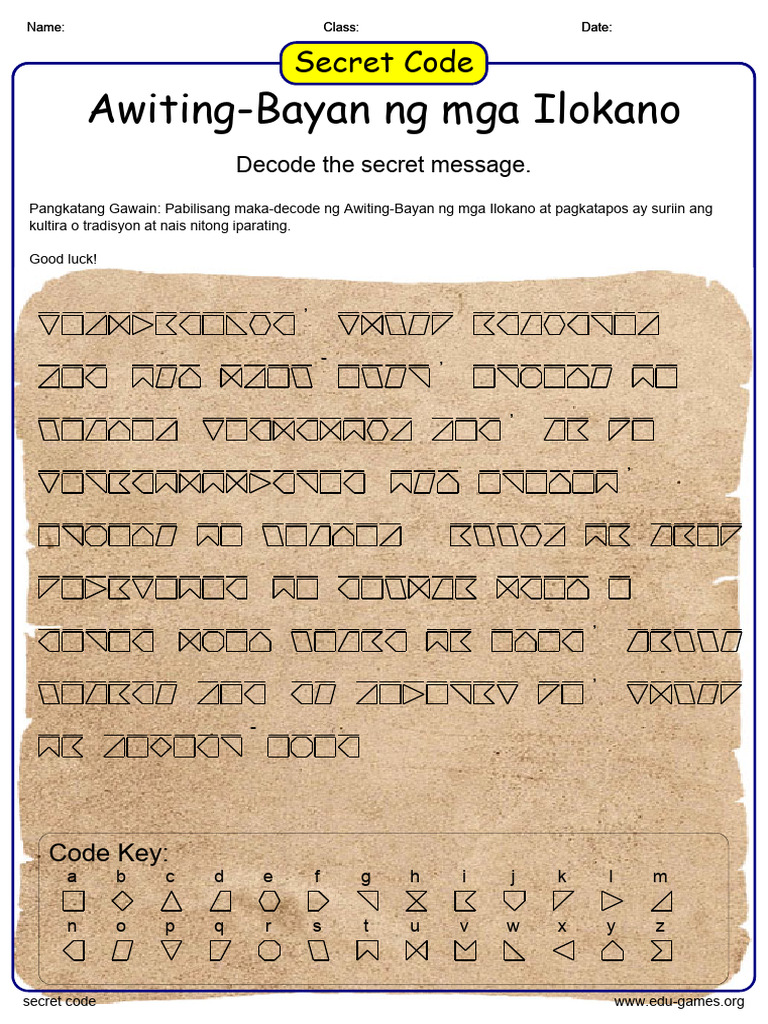 Secret Code | PDF
