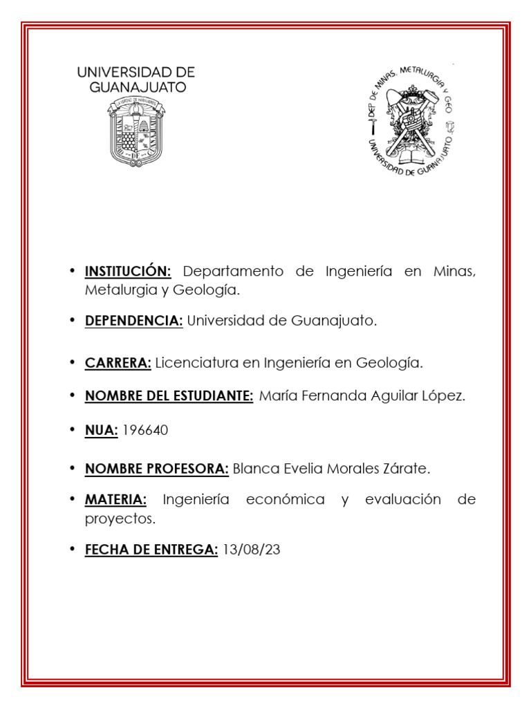 Tarea 1 - Resumen Capitulo 2 IE - ALMF | PDF | Interés | Dinero