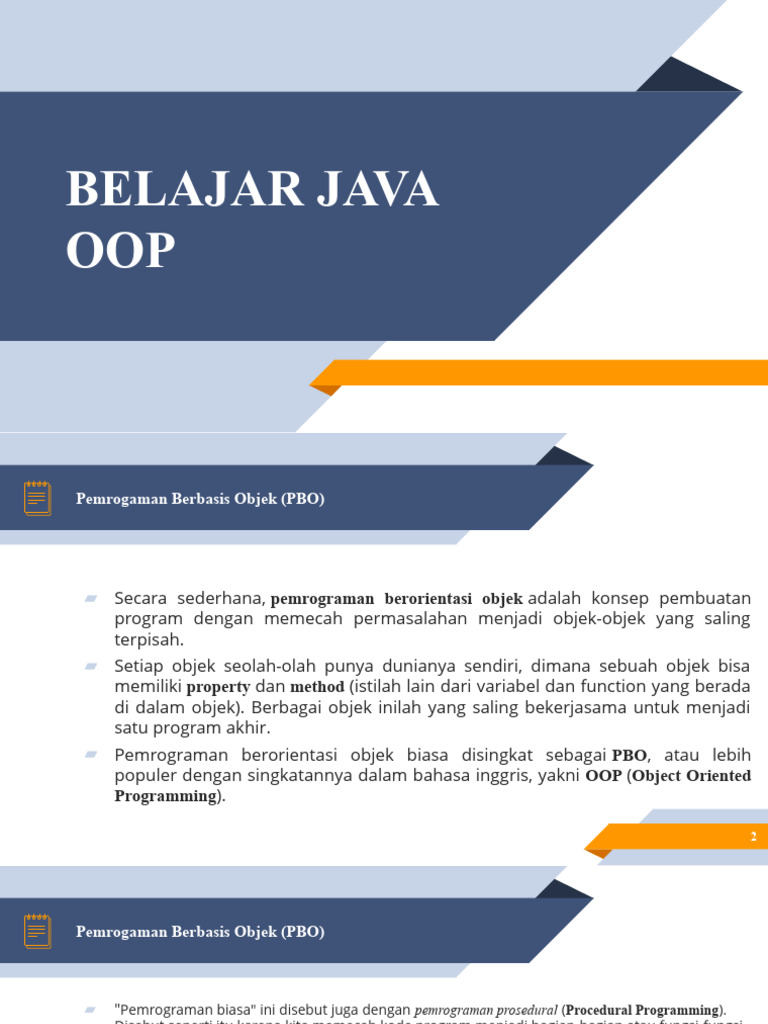 Belajar Java Part 12 | PDF