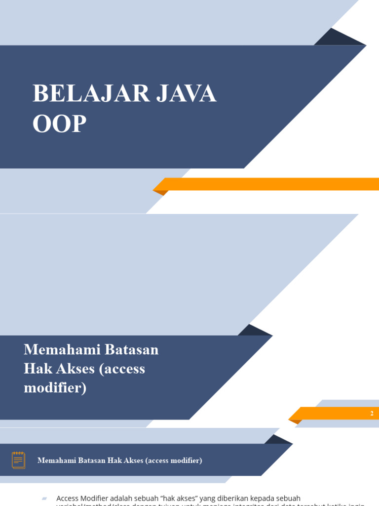 Belajar Java Part 16 | PDF