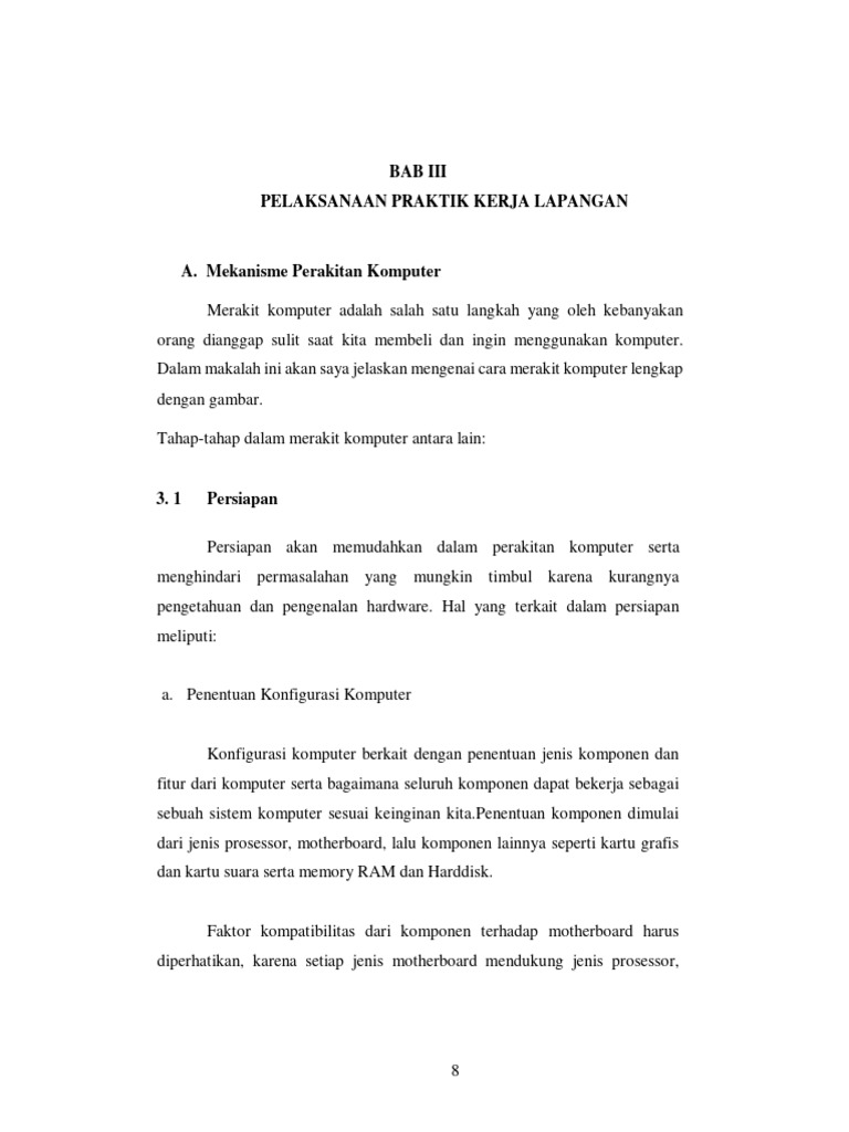 Panduan Merakit Komputer Lengkap | PDF | Game & Aktivitas | Komputer