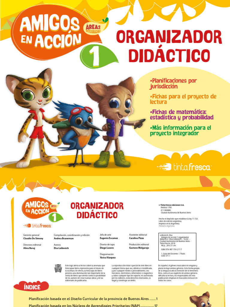 GD Amigos en Accion1 | PDF | Escritura | Aprendizaje