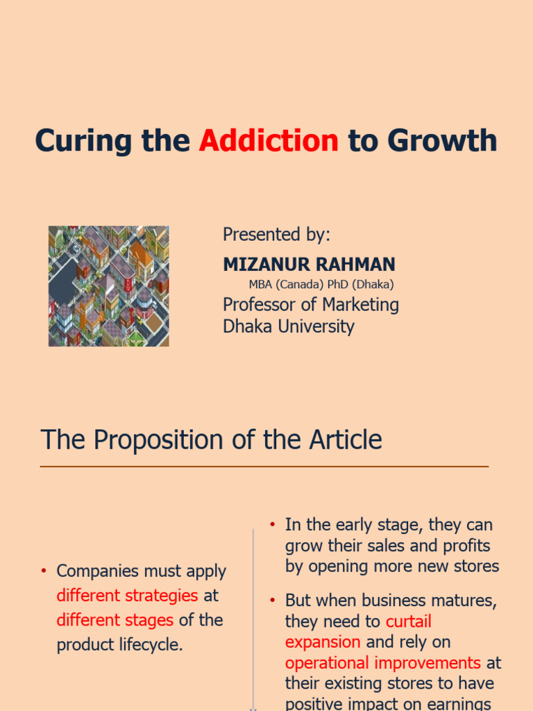 Curing Addiction to Growth | Download Free PDF | Walmart | Revenue