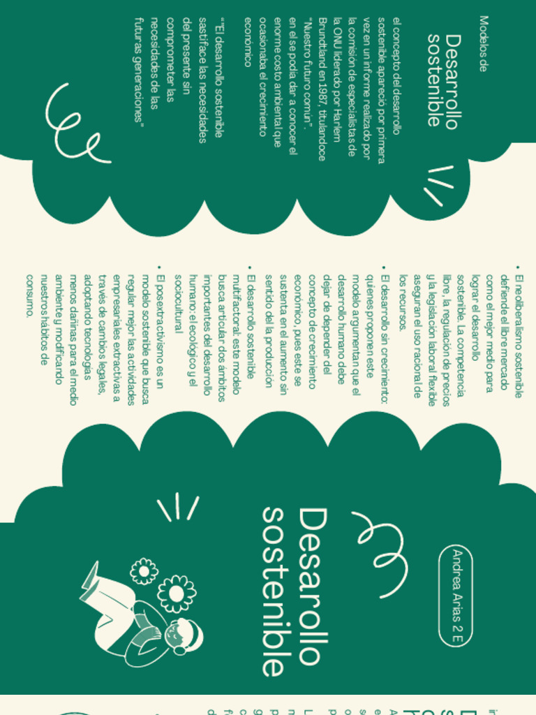 Triptico Ccss - Rotated - Organized | PDF | Sustentabilidad | Desarrollo sostenible