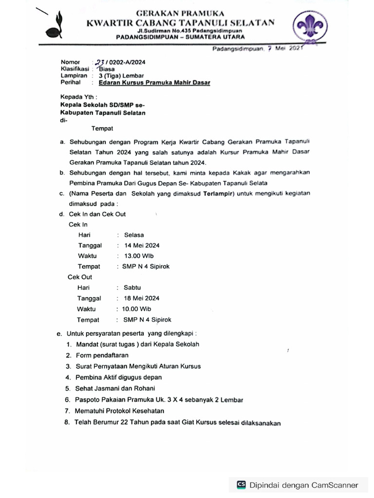 Edaran KMD 2024 | PDF