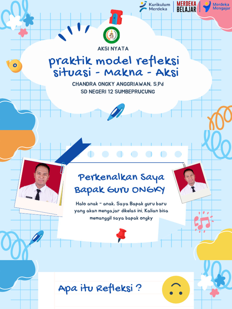 Aksi Nyata - Refleksi Diri Situasi - Makna - AKsi | PDF