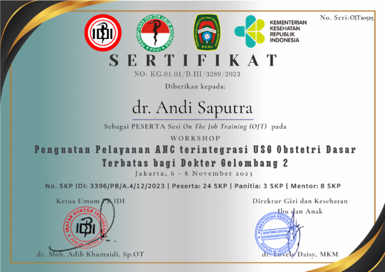Dr. Andi Saputra | PDF