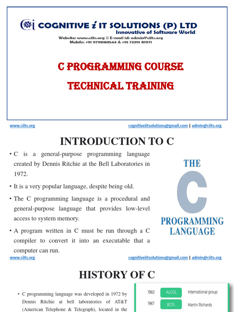 C Programming Pdf Integer Computer Science Data Type