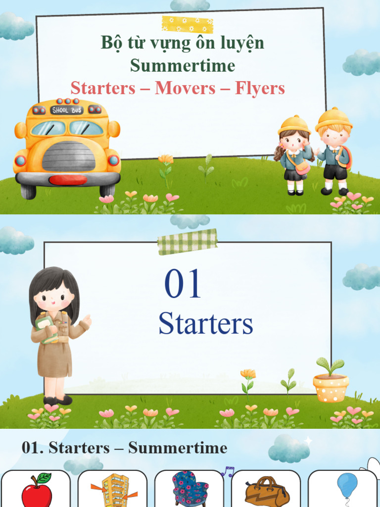 Starters Movers Flyers | PDF