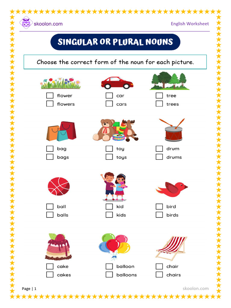 KG English Singular Plural 493 | PDF