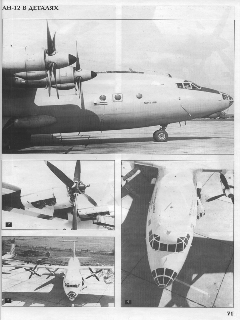 Antonov AN-12 in Detail | PDF