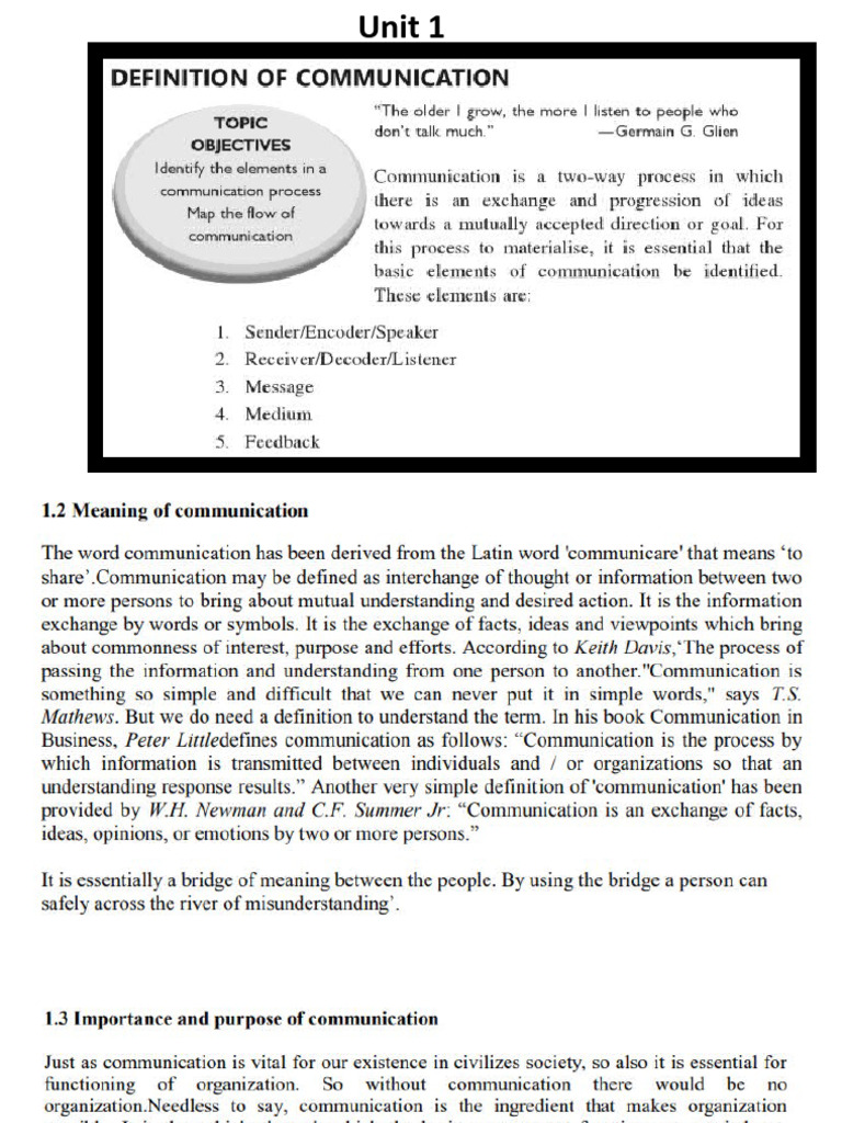 Communication | Download Free PDF | Communication | Nonverbal Communication