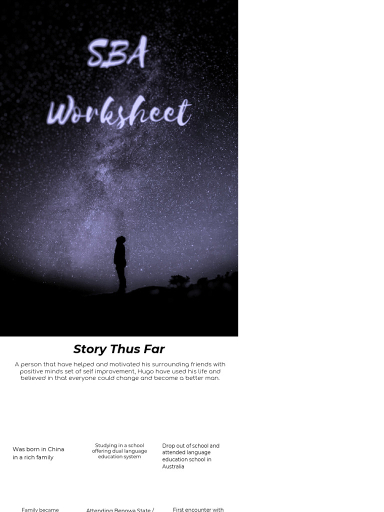 SBA Worksheet PDF | PDF | Social Psychology