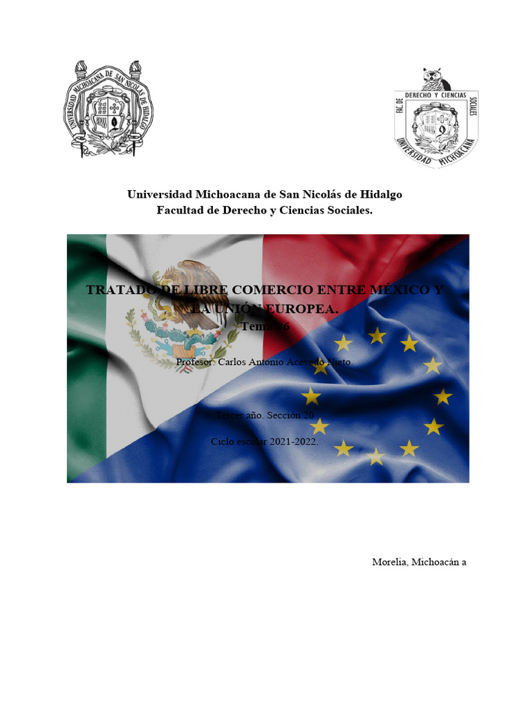 TLC Mexico-AELC | Descargar gratis PDF | México | aduana