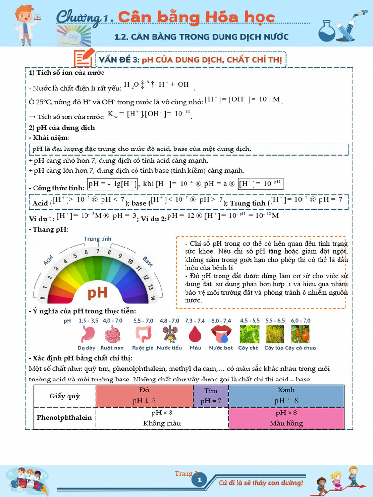 1.2. CÂN BẰNG HÓA HỌC - PHẦN 4 - in | PDF