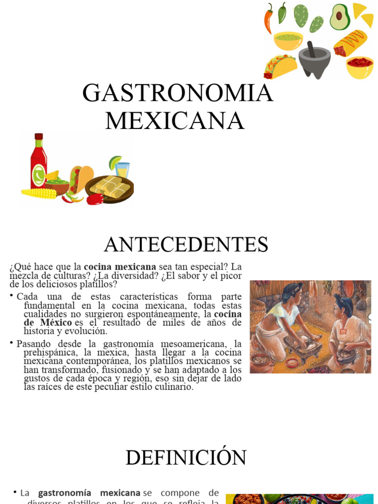 Gastronomia Mexicana | Descargar gratis PDF | Cocina mexicana | Gastronomía