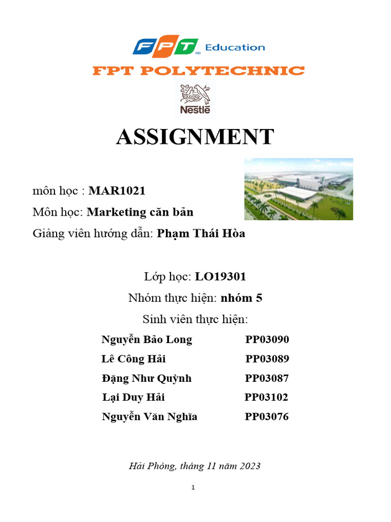 Assignment Marketing | PDF